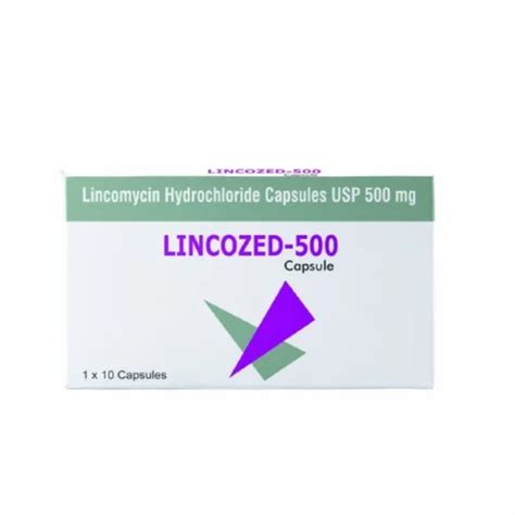 Lincozed Lincomycin Hydrochloride Capsules Usp 500mg 40 Mg At ₹ 80