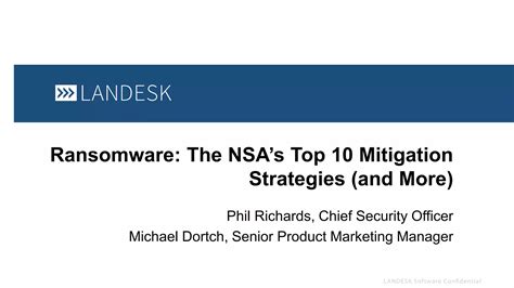 Ransomware Mitigation Strategies Ppt