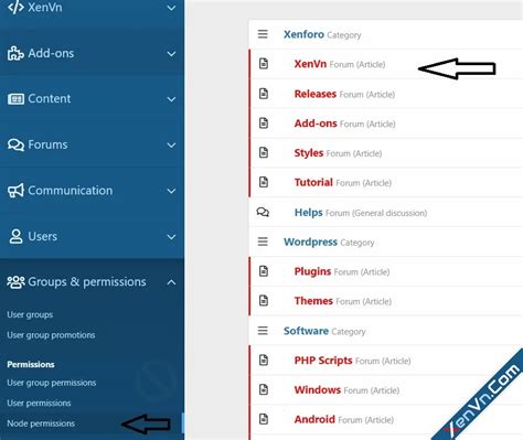 How To Set Permissions For Vip Member Groups Xenvncom