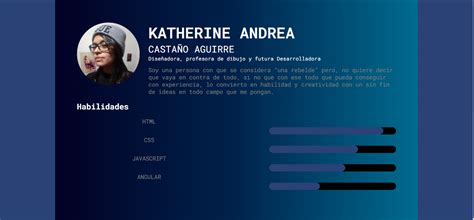 GitHub KatherineAguirre CV HTML Y CSS CV Hoja De Vida Hecha En HTML Y CSS