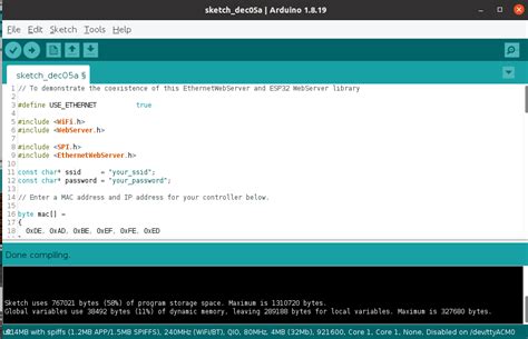 Wifi And Ethernet Bridge Issue Khoih Prog Ethernetwebserver Github