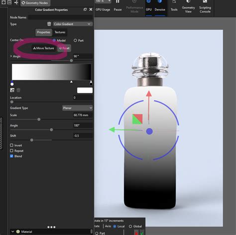 How To Make Color Gradient Glass In Keyshot Grabcad Tutorials