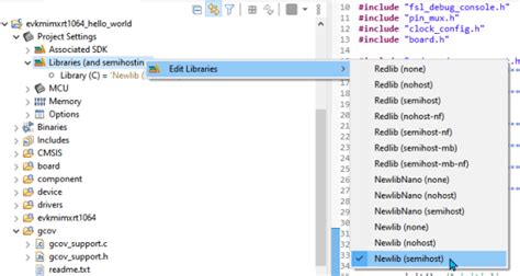 Tutorial Gnu Gcov Coverage With The Nxp Imx Rt1064 Mcu On Eclipse