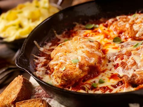 Keto Chicken Parmesan Low Carb Parmesan Crusted Chicken