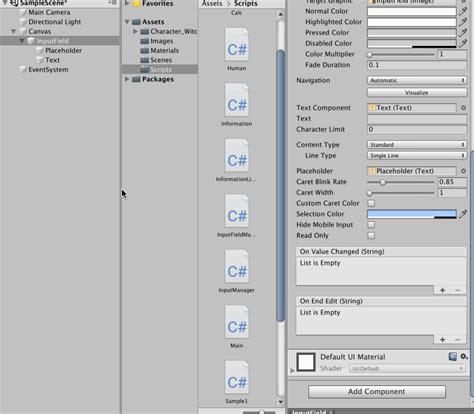 Unity uGUIInputFieldを用いてテキスト入力を受け取る方法 XR Hub