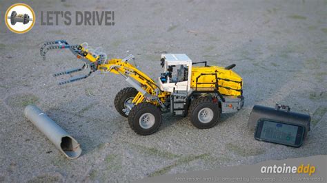 Lego Moc Liebherr L580 Xpower The Ultimate Lego Loader By Antoineddp