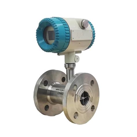 Modbus Hart Communication Liquid Turbine Flow Meter Pure Water Turbine Flowmeter Flowmeter And