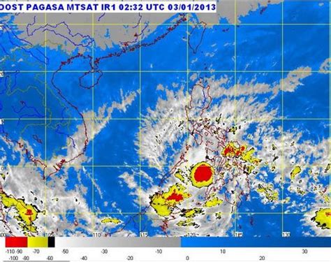 Bagyong Auring Enters Philippines Pag Asa Bulletin 1 3 13 Philnews