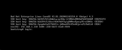 Openshift43 Retest Static Ip Configuration On Vsphere Openshift Lessons Learned