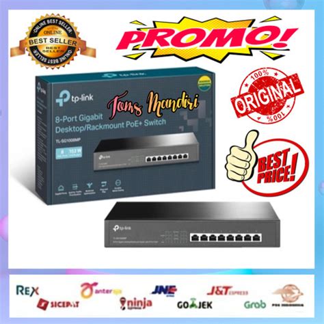Jual TP Link TL SG1008MP Switch 8 Port Gigabit POE Rackmount Jakarta Barat Toms Mandiri