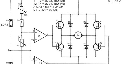 Solar Tracker Circuit Schematic Diy Solar Tracker System Cir
