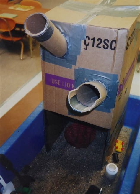 SAND AND WATER TABLES Tubes Embedded In A Big Box