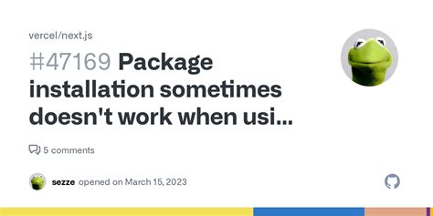 Package Installation Sometimes Doesnt Work When Using Pnpm With Create Next App · Issue 47169