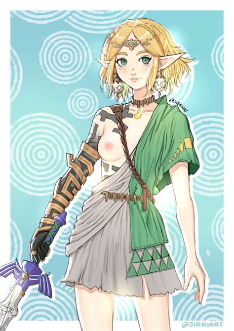 Rule 34 1girls Archaic Tunic Blonde Hair Breast Casual Clothing Female Humanoid Hylian