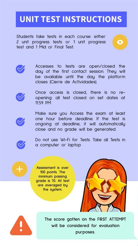 Test Instructions Genially