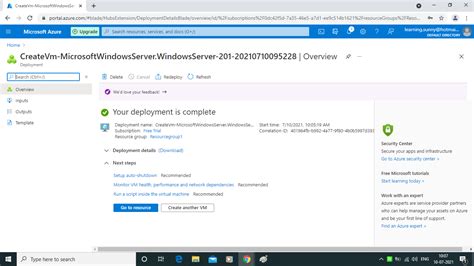 create window virtual machine in azure cloud smart way of technology