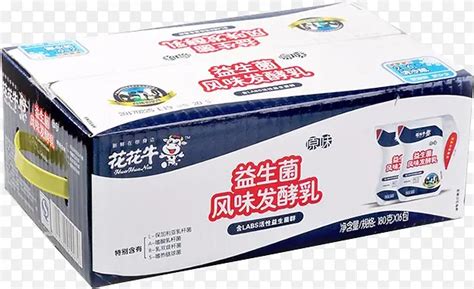 花花牛益生菌风味发酵乳原味PNG图片素材下载 图片编号ybmnvmlq 免抠素材网
