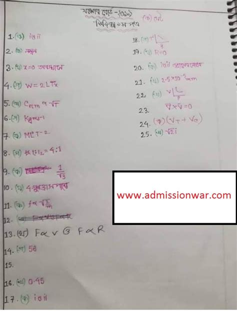 Hsc Physics Question Solution 2019 1st Paper And 2nd Paper
