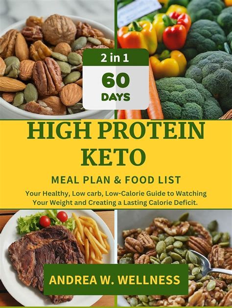 60 Day High Protein Keto Cookbook Meal Plan And Food List