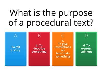 Procedure Text Teaching Resources
