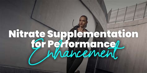 Nitrate Supplements Improve Your Aerobic Performance
