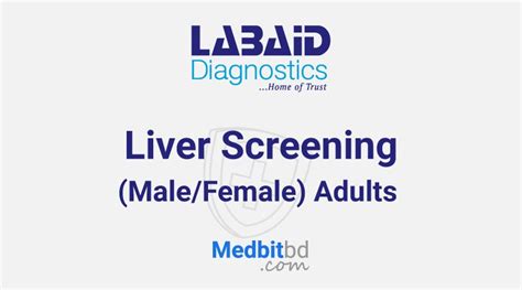 Liver Screening Male Female Adults Medbitbd Com