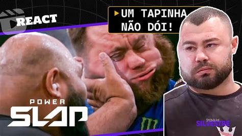 REACT só tapão gostoso powerslap YouTube