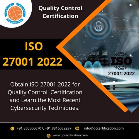 Iso 27001 Certificate Qc Certification Dhruv Choudhary Medium