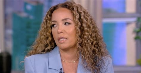 The View Host Sunny Hostin Admits Shes Scared Of Major Tv