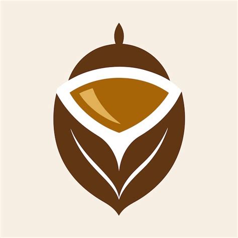 Premium Vector Acorn Logo Design Concept