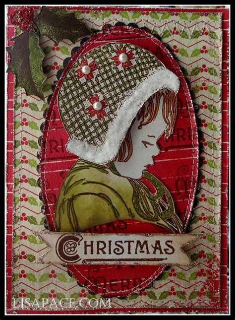 Wintergirlchristmascard Christmas Card Inspiration