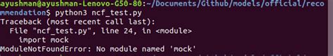 Modulenotfounderror No Module Named Official · Issue 8201 · Tensorflowmodels · Github