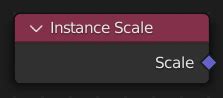 Instance Scale Node Blender Manual
