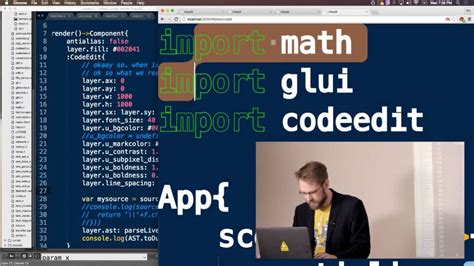 Implementing A Webgl Based Code Editor For Javascript Rik Arends Grunnjs Youtube