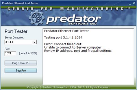 Predator Ethernet Port Tester Software Version 10 Release History