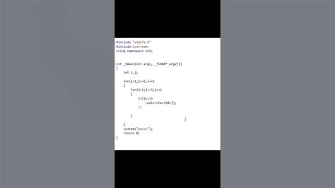 C Right Triangle Alphabet Pattern Codingcplusprogramminglanguage