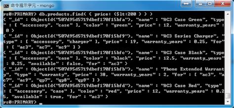 Database Mongodb 新增、修改、查詢、刪除操作 1 Crud Operation 1