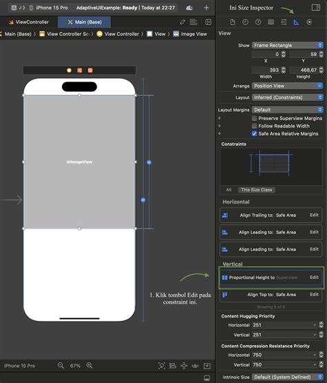 Membangun Tampilan Ios Yang Adaptif Dengan Auto Layout