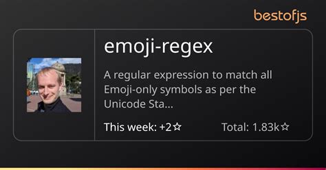 Best Of Js • Emoji Regex