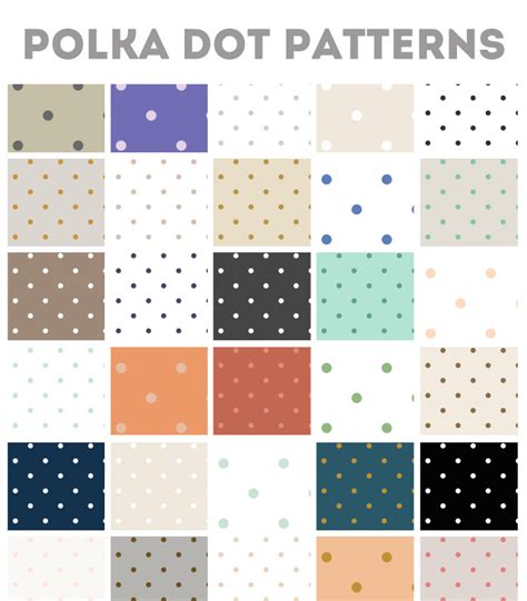 50 Repeating Polka Dot Patterns Templates And Themes ~ Creative Market