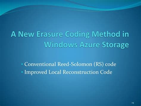 ppt erasure coding powerpoint presentation free download id 5575638