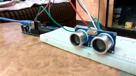 Measuring Distance Using Ultrasonic Sensor And Arduino Uno Youtube
