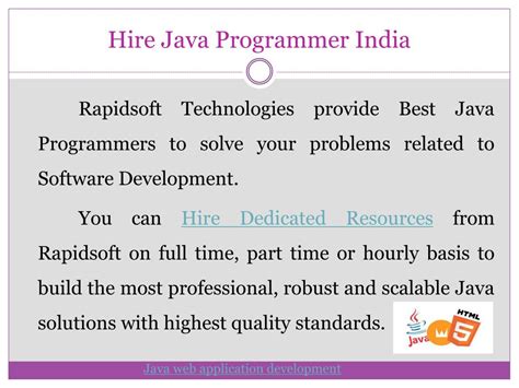 ppt hire java developer powerpoint presentation free download id