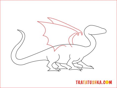 Як намалювати дракона — 2 способи поетапно