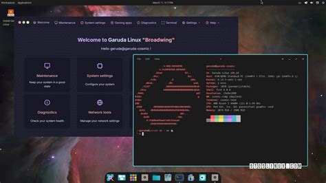 First Look Garuda Linux Introduces New Cosmic Edition Its Foss