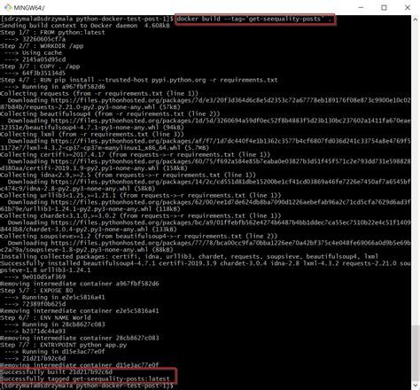 Docker Dla Amatora” Danych Cz 1 Dockerfile I Build Na Przykładzie Skryptu Python Seequality
