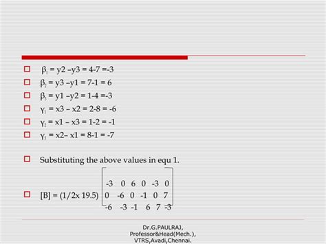 Finite Element Analysis Unit 3 Ppt