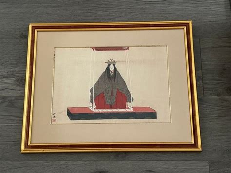 Original Woodblock Print From The Series Nōga Taikan Ca 1925