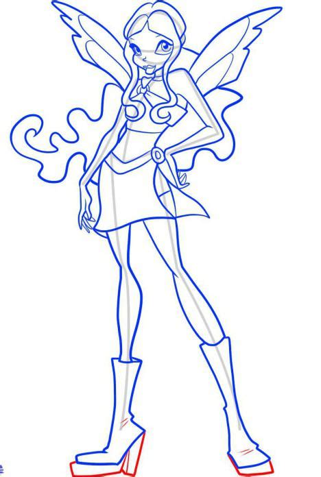 Как рисовать Винкс Герои популярного сериала на бумаге