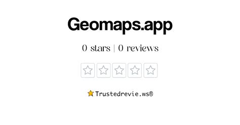 Geomaps App Review Legit Or Scam 2025 New Reviews